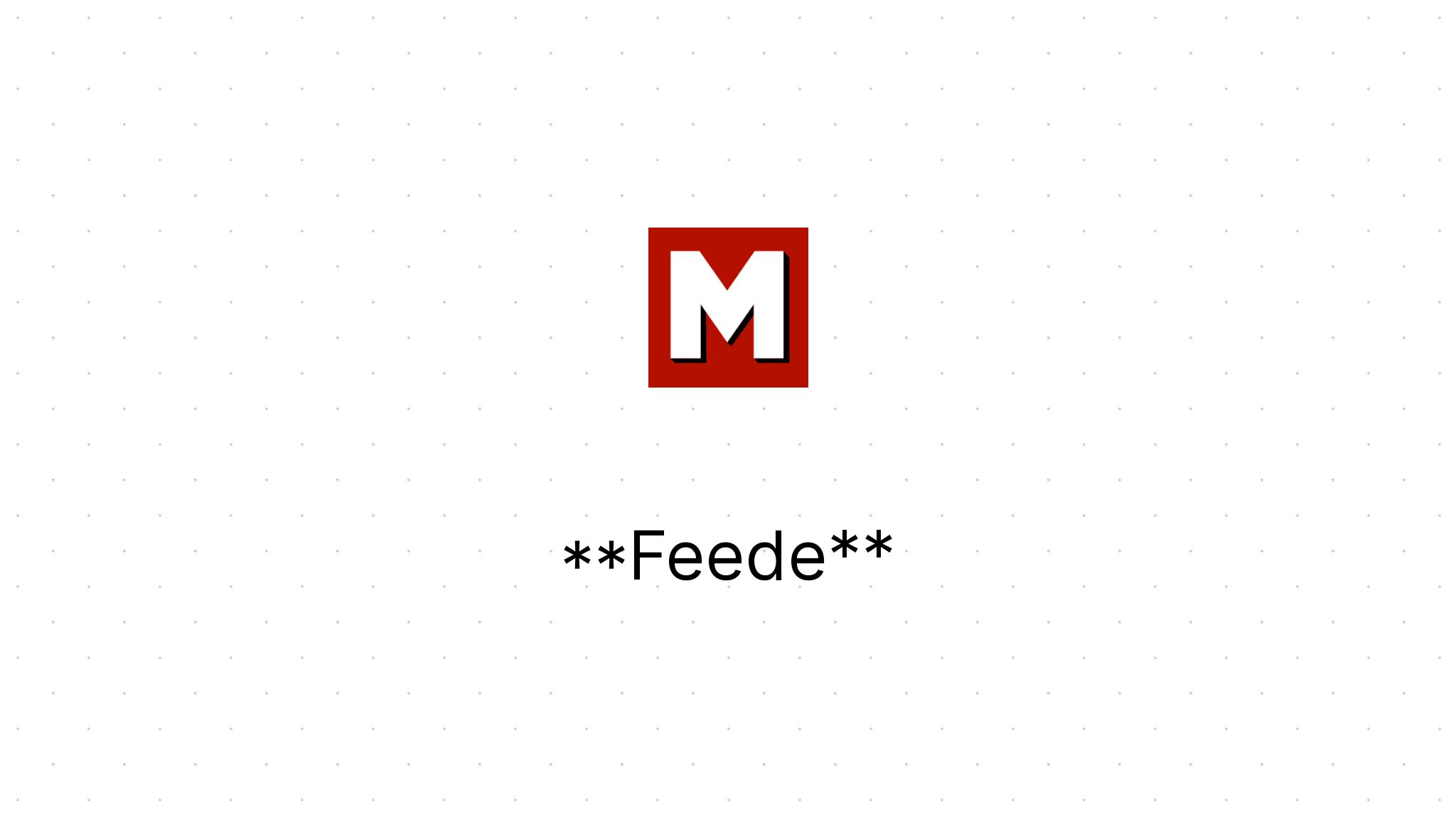 Feede - Mazmo
