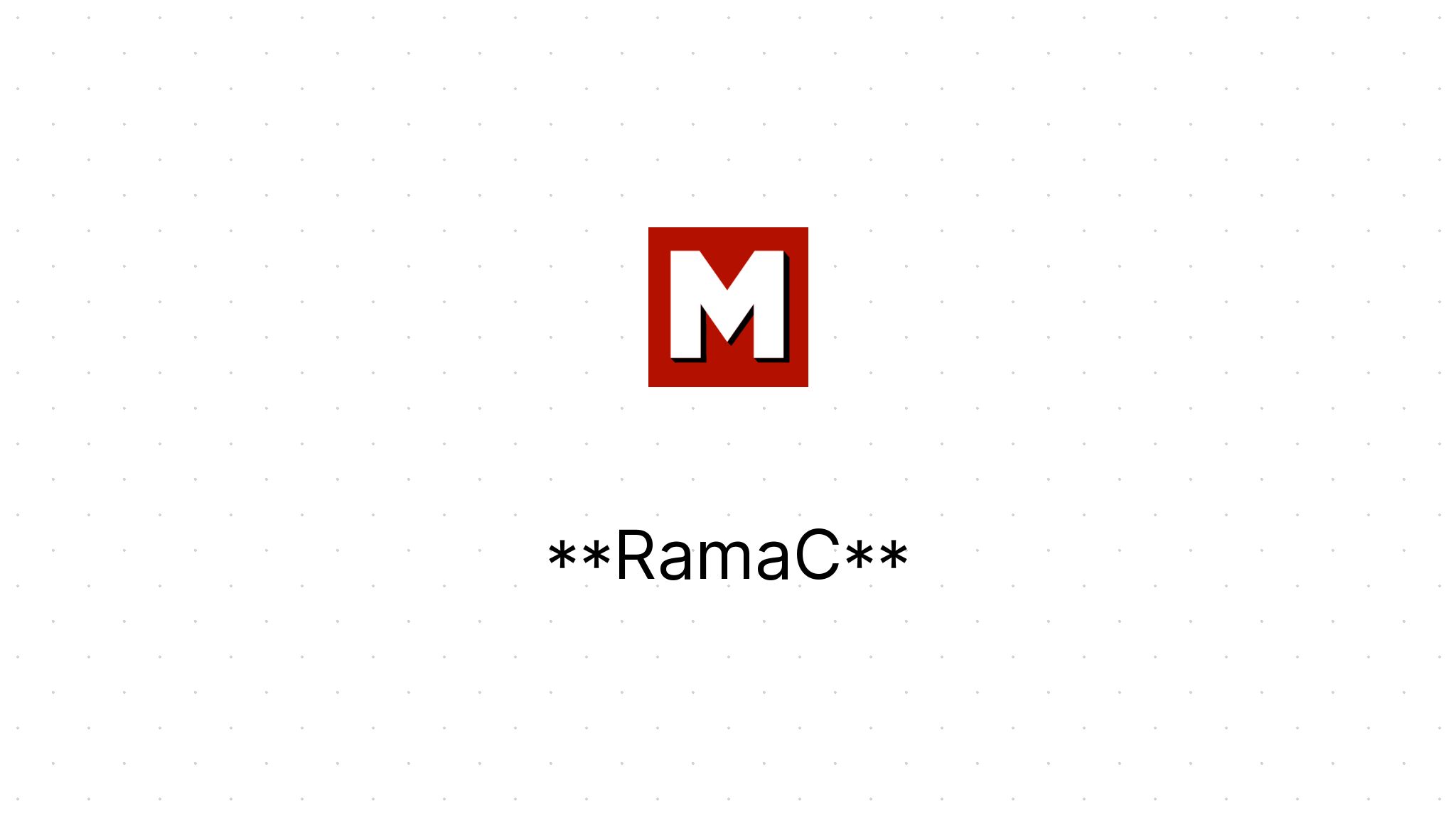 RamaC - Mazmo
