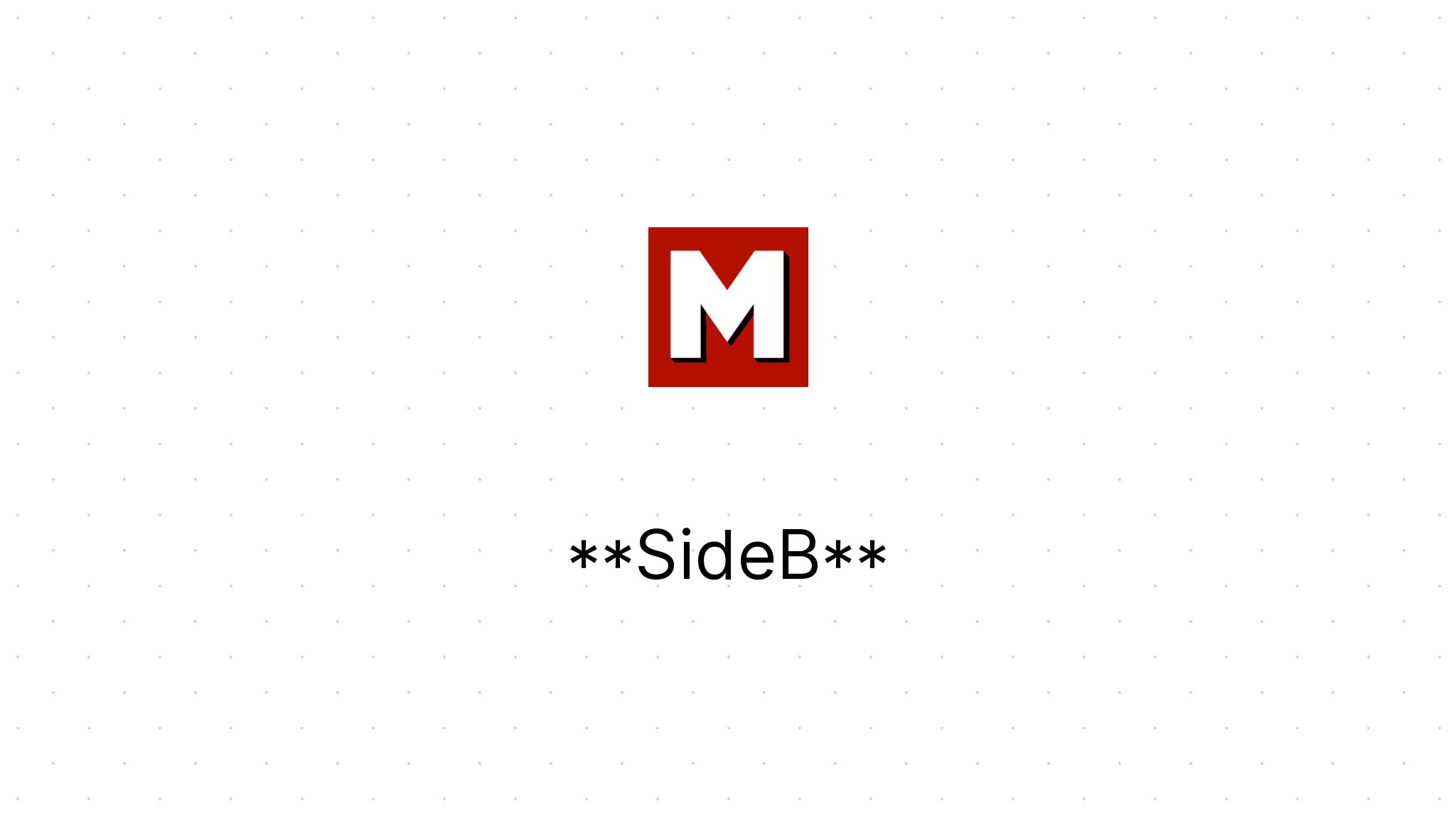 SideB - Mazmo